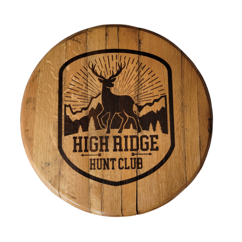 Custom Bourbon Barrel Lids - Moon Dawgs Nashville